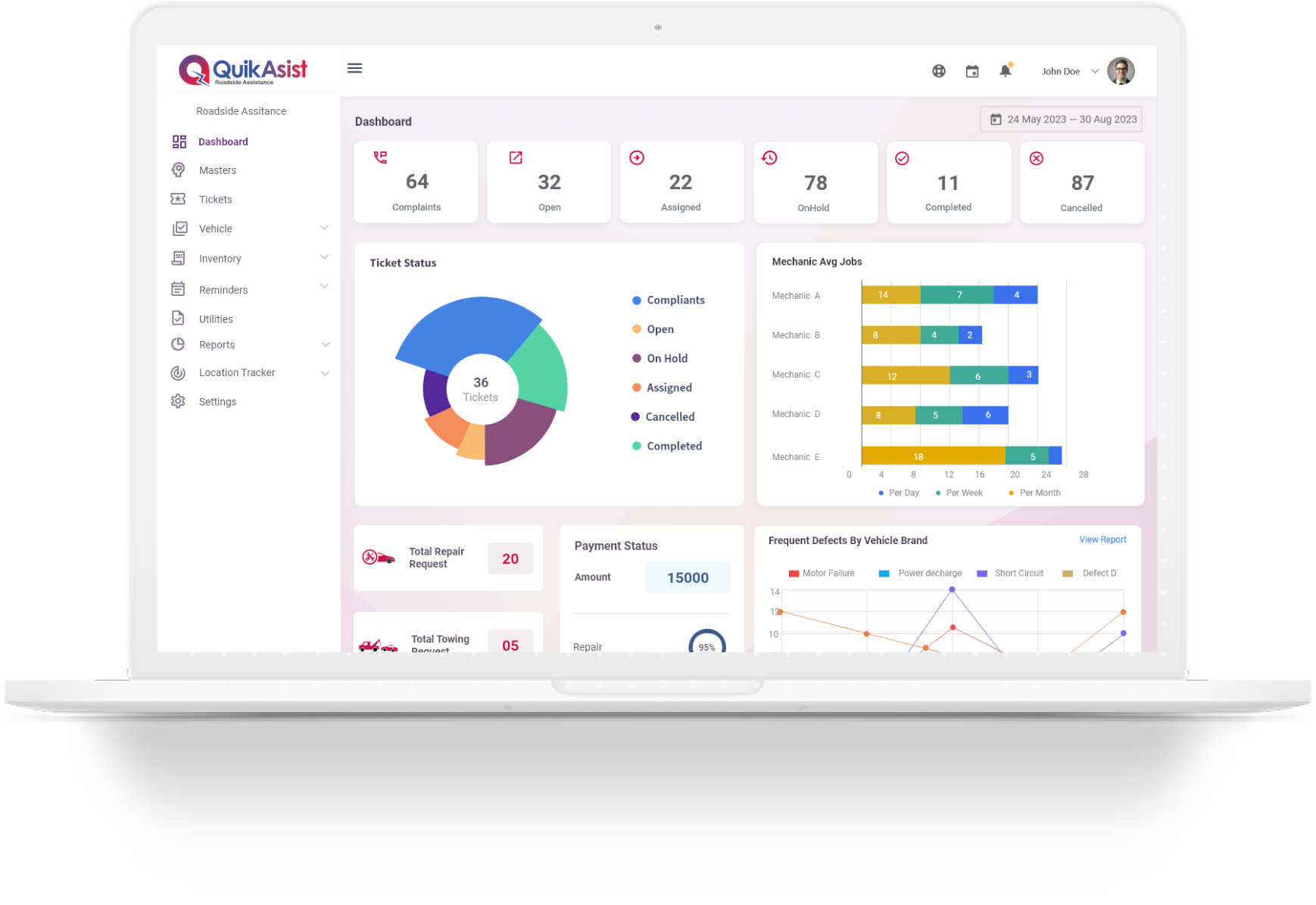QuikAsist: Roadside Assistance Software | QuikOne